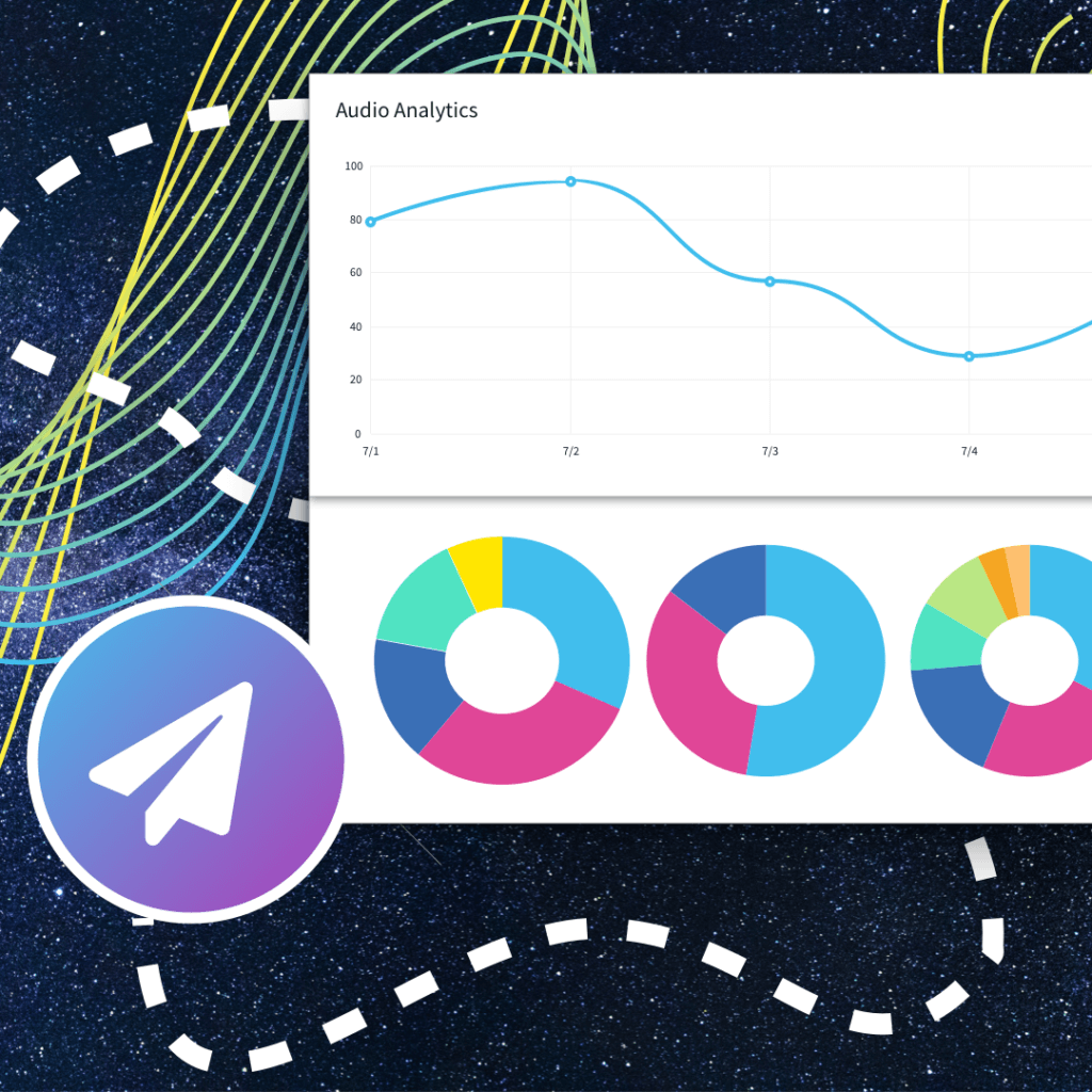 Download & Send Reports in the Audio Analytics Dashboard – Vydia