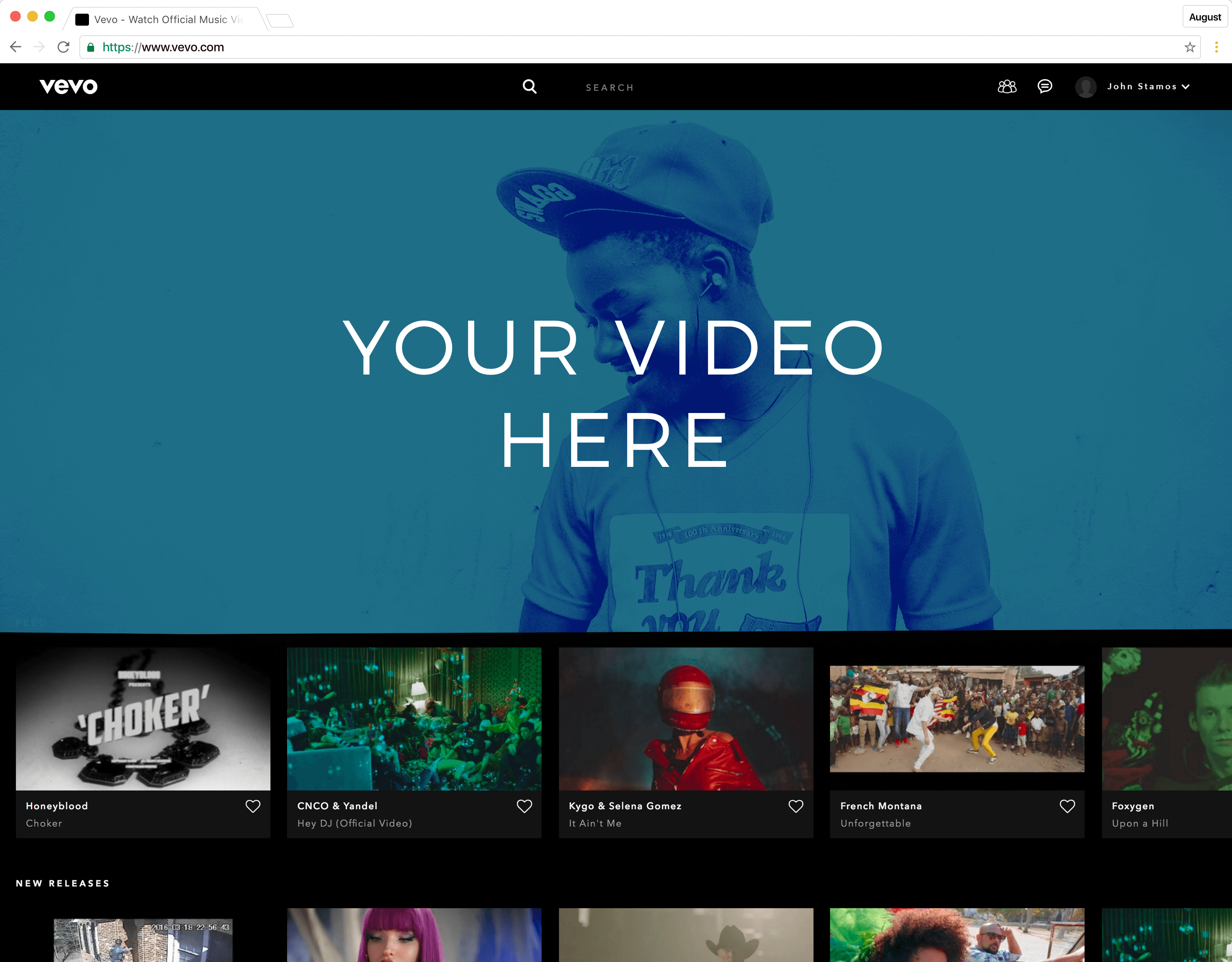 Vevo Submission Form :: Get On Vevo
